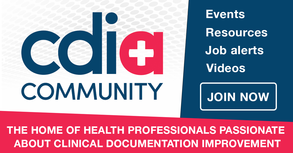 CDIA Community - Clinical Documentation Improvement Australia